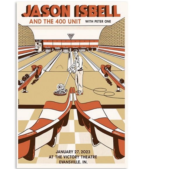 Art | Jason Isbell And The 40 Unit Indiana The Victory Theatre ...
